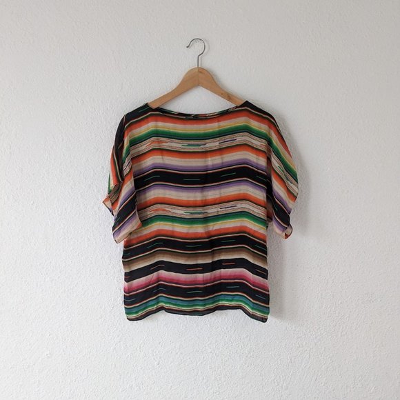 Lauren Ralph Lauren | Tops | Lauren Ralph Lauren Sheer Boxy Top | Poshmark